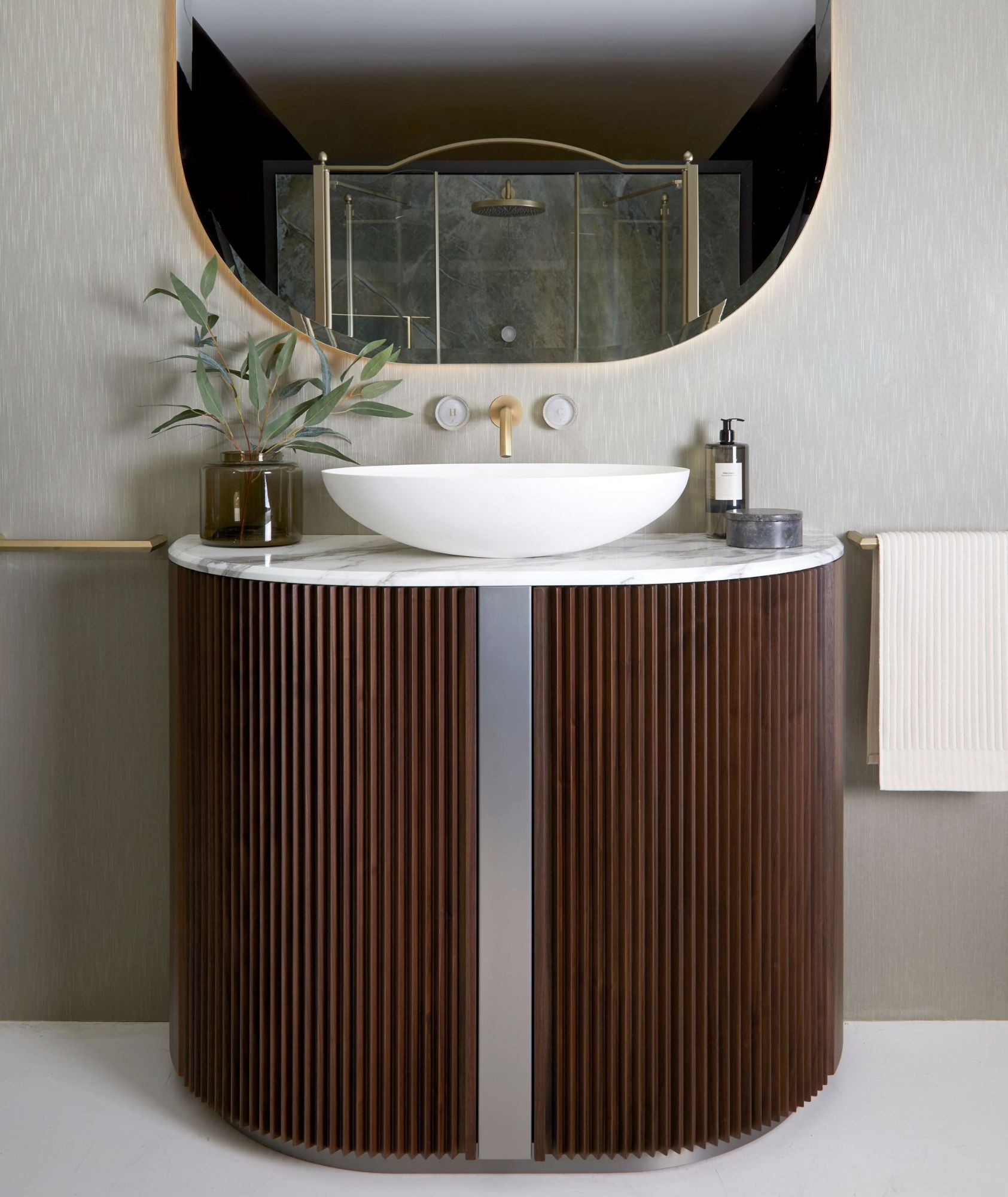 Fluted Bathroom Design Ideas | Premium Bathrooms | C.P. Hart