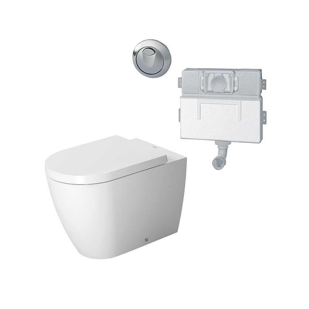 Duravit Back Outlet Toilet Duravit Me By Starck Floor Standing Back To