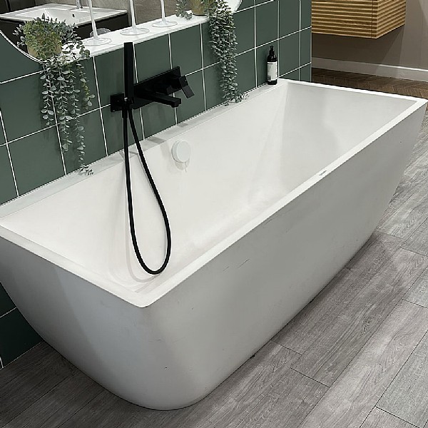 Ex-Display Duravit DuraSquare Back-To-Wall Bath | Inset Baths | CP Hart