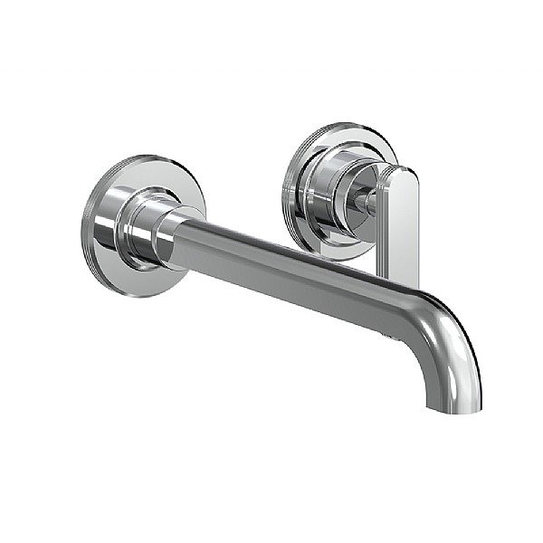 C.P. Hart Park Lane Wall-Mounted Single Lever Basin Mixer 250mm Spout ...