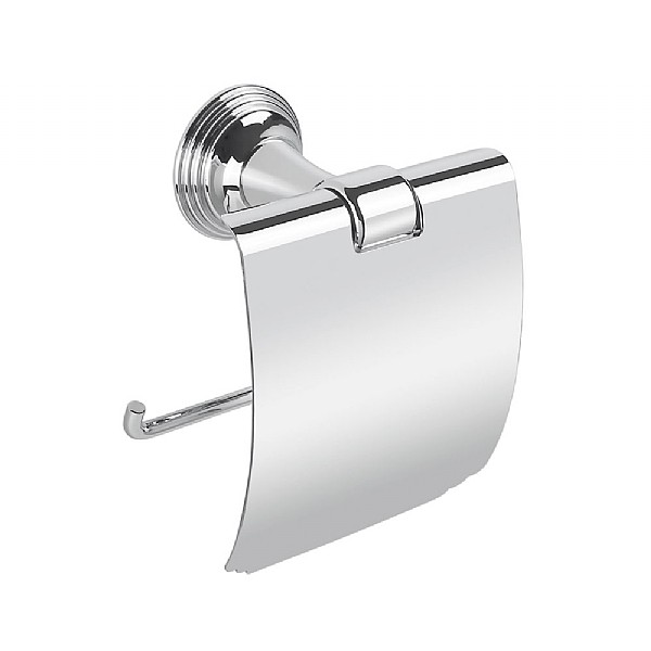 Colonial Wall-Mounted Paper Holder & Cover | Toilet Roll Holders | CP Hart