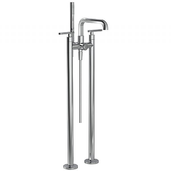 C.P. Hart Park Lane Floor Standing Bath Shower Mixer | Bath Taps | CP Hart