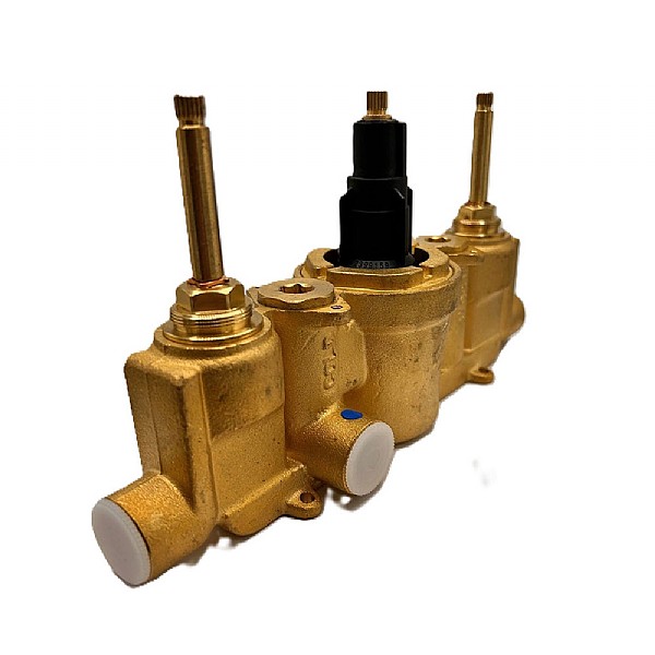 C.P. Hart Universal Triple Control Two Outlet Shower Valve Body ...