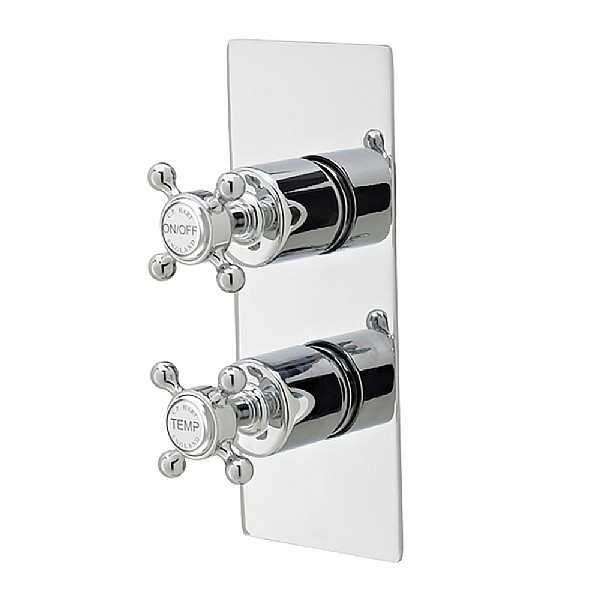 C.P. Hart Foundry Thermostatic Single Outlet Dual Control Shower Valve ...