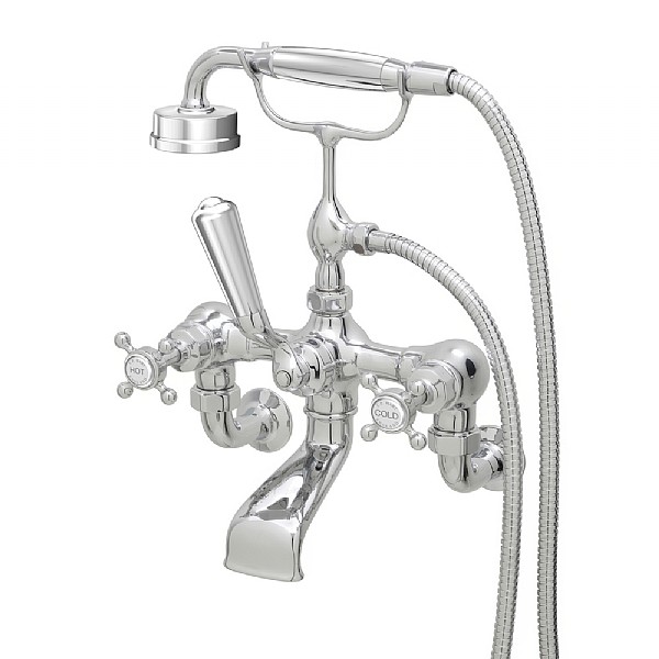 C P Hart Foundry Wall Mounted Bath Shower Mixer Bath Taps Cp Hart