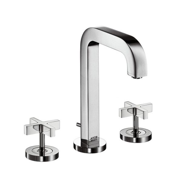 AXOR Citterio 3-Piece Cross Handle Basin Mixer | Traditional Basin Taps ...