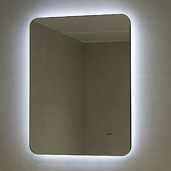 C.P. Hart Atlas Curve LED Demisting Mirror 500mm | Illuminated Mirrors ...