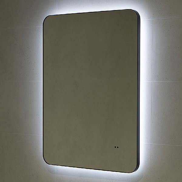 C.P. Hart Atlas Curve LED Demisting Mirror 600mm | Illuminated Mirrors ...