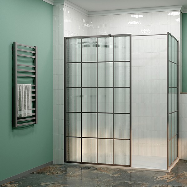 Wet Room Wall Panels | Luxury Shower Glass Panels from C.P. Hart