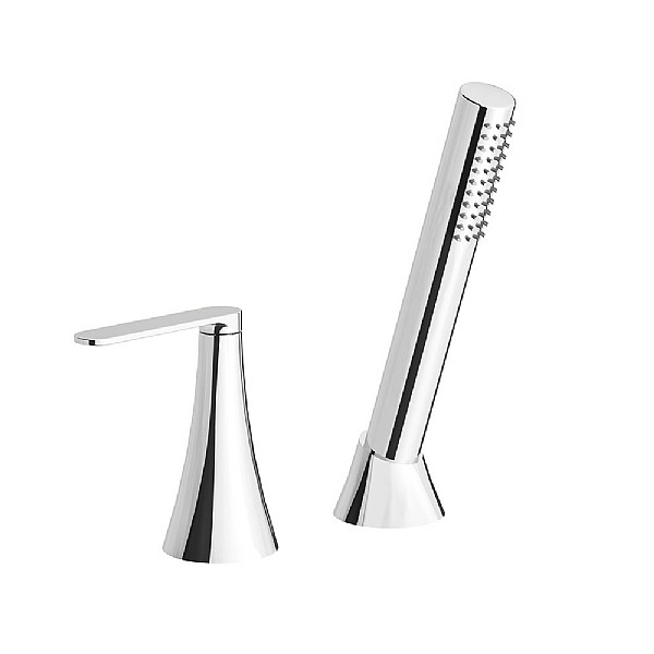 Franz Viegener Konic Lever Deck-Mounted Baton Handshower with Two Way ...