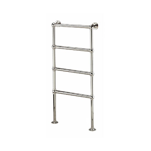 Vogue Ballerina 4 Bar Floor & Wall Mounted Heated Towel Rail 1238x675mm ... Vogue Ballerina 4 Bar Floor & Wall Mounted Heated Towel Rail 1238x675mm ...