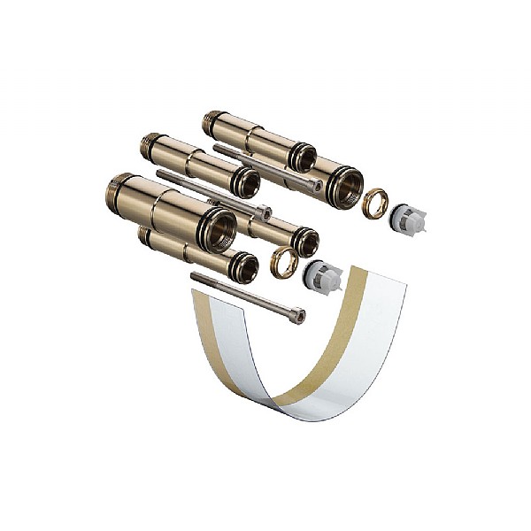 AXOR One Extension 25mm for Basic Set Thermostatic Module | Tap ...