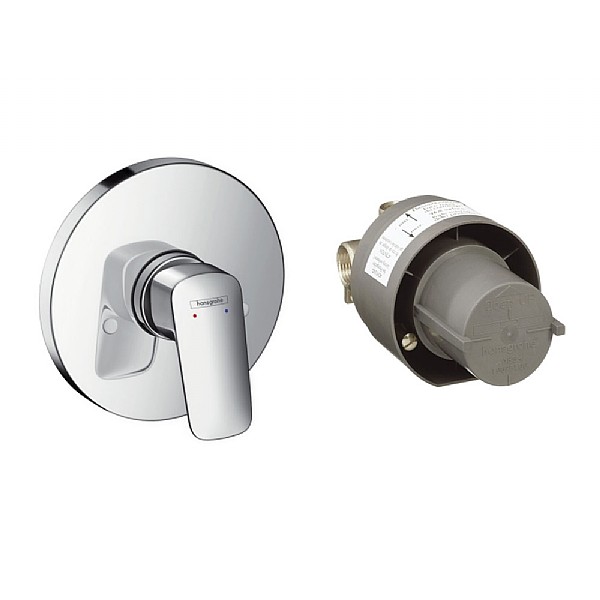 hansgrohe Logis Concealed Shower Mixer Set | Shower Mixer Valves | CP Hart