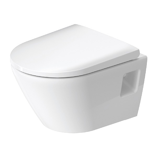 Duravit D-Neo Rimless Compact Wall-Mounted Pan | Wall Hung Toilets ...