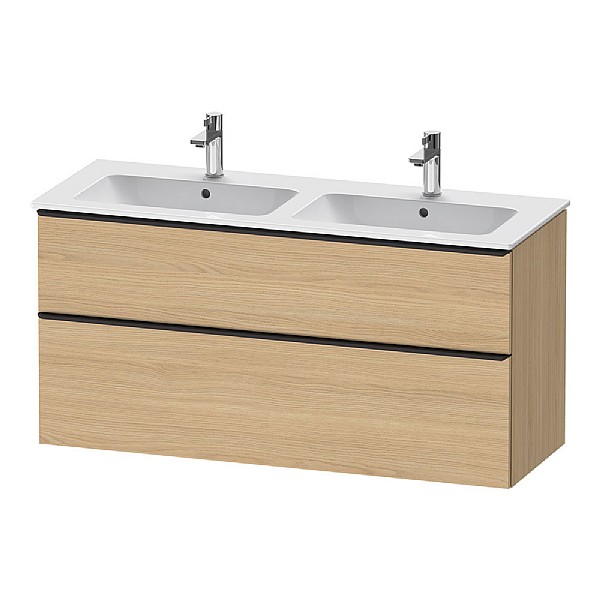 Duravit D-Neo Vanity Unit with Pull-Out Compartment and Drawer for ME ...