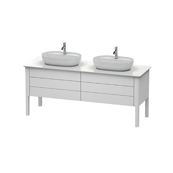 Duravit Luv Floorstanding Double Vanity Unit with Two Pull-Out ...