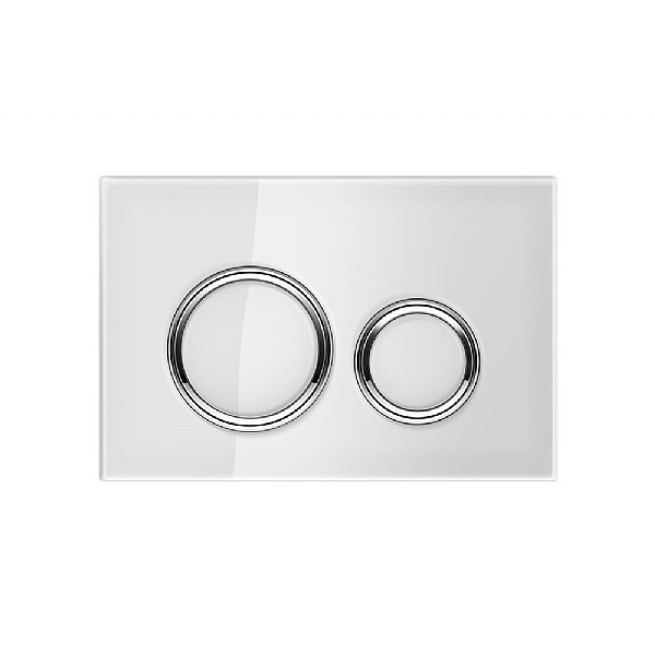 Geberit Sigma50 Round Dual Flush Plate | Toilet Flush Plates | CP Hart