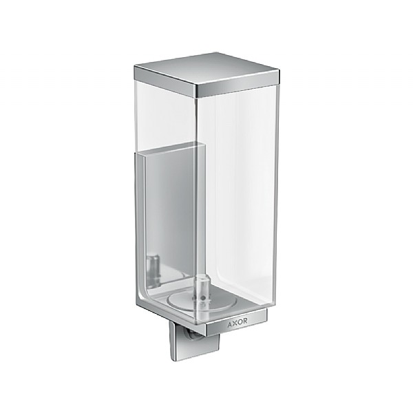 AXOR Universal Rectangular Wall-Mounted Soap Dispenser | Soap Dishes & Dispensers | CP Hart